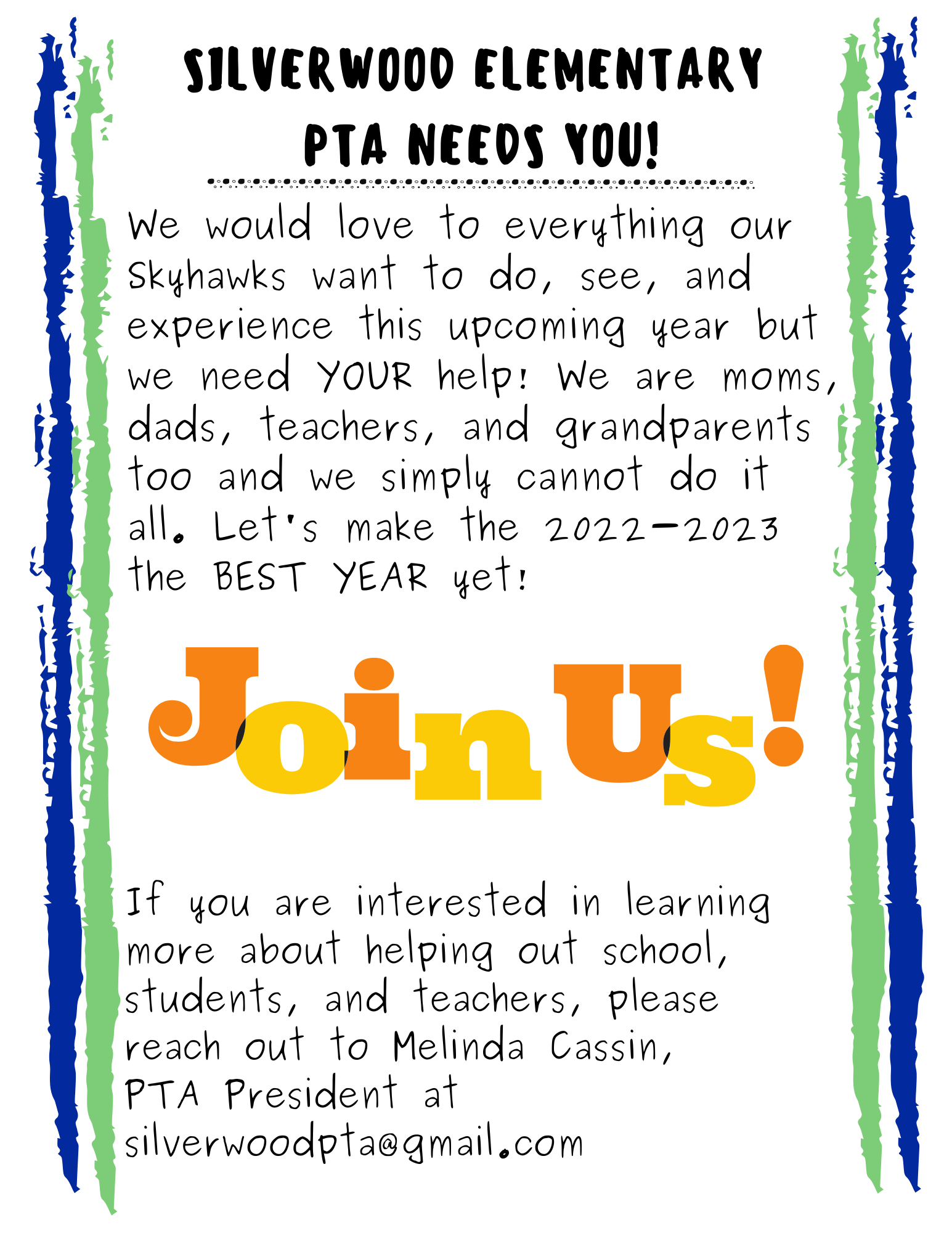 Join The PTA! – Silverwood Elementary PTA