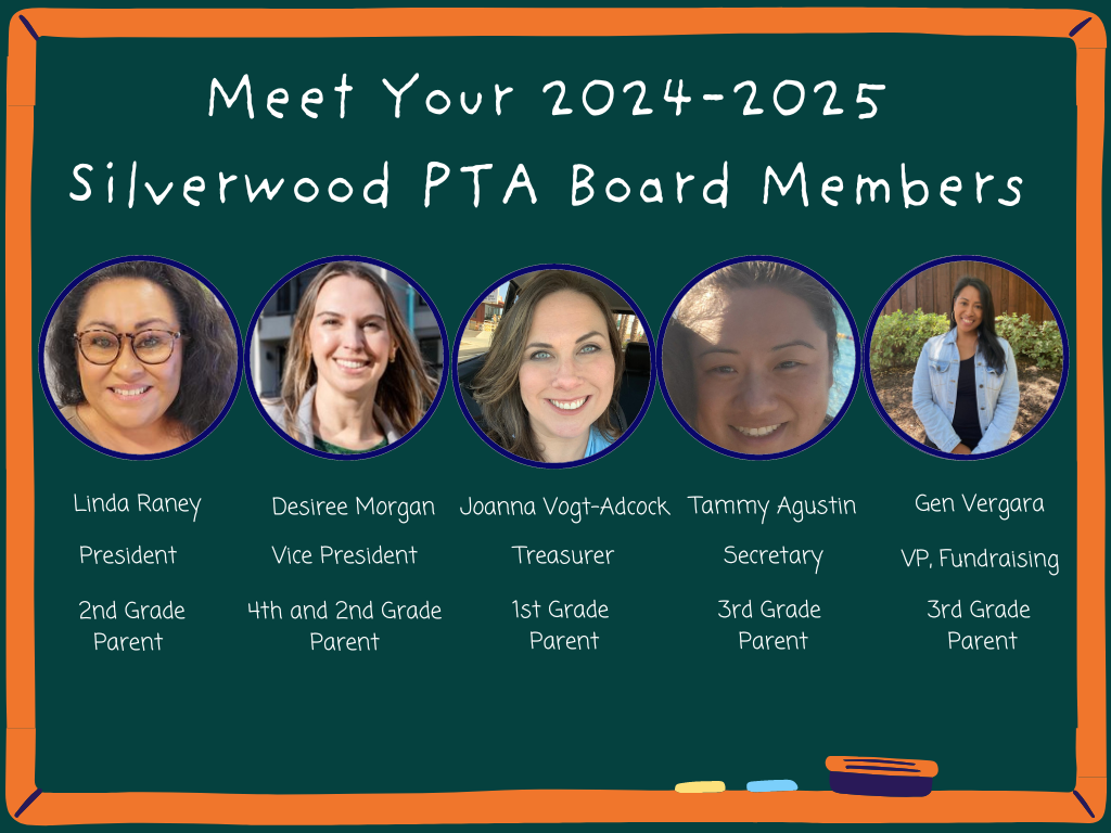 PTA Board Members – Silverwood Elementary PTA
