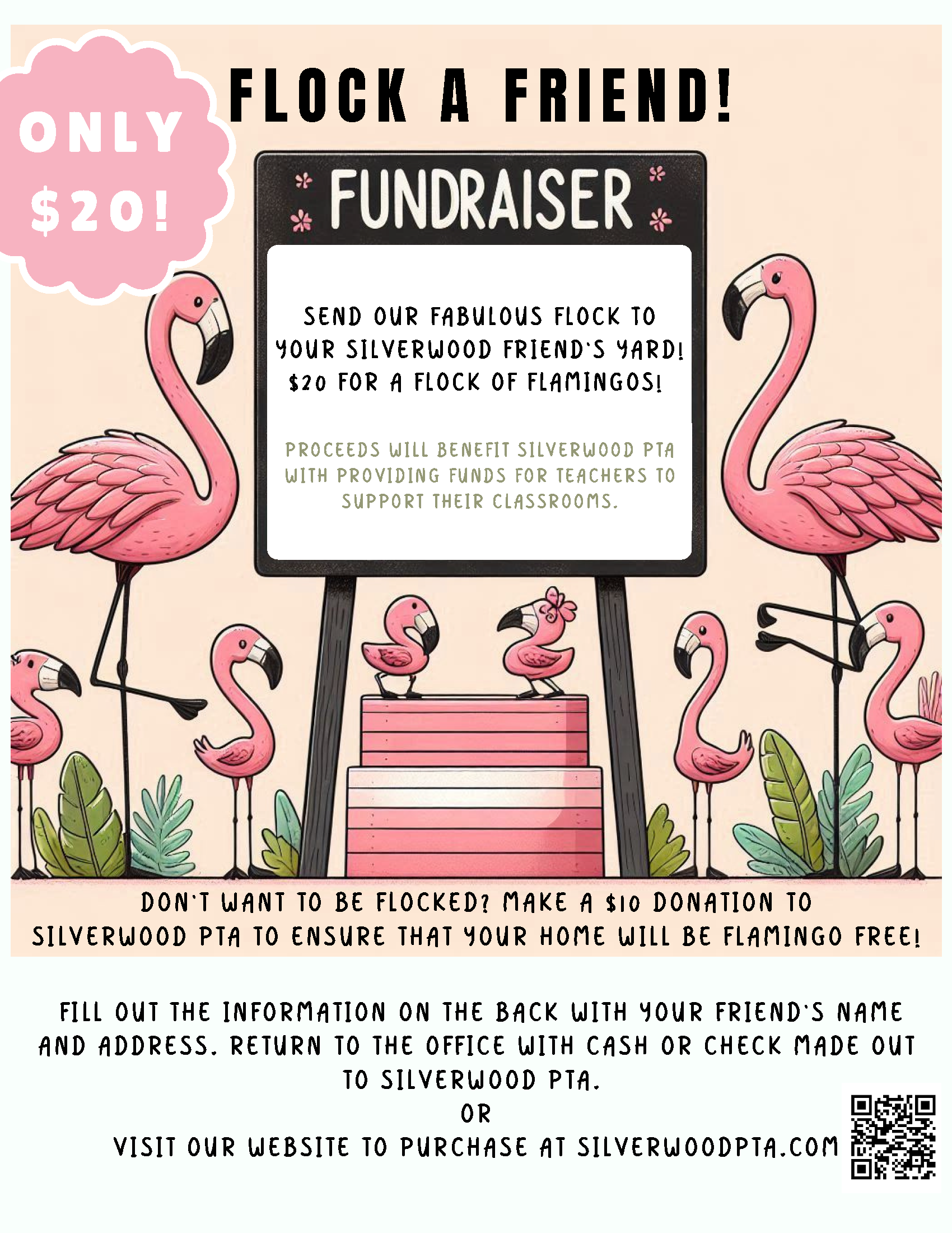 Flock a Friend and Support the SWE PTA! – Silverwood Elementary PTA